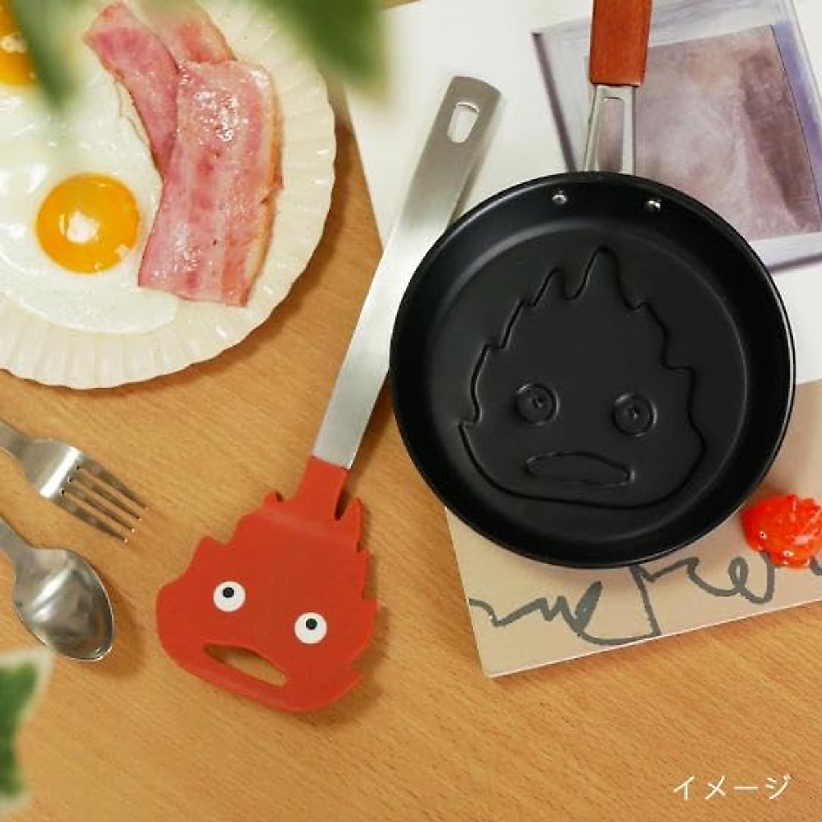 Studio Ghibli - Howl's Moving Castle - Calcifer - Benelic Kitchen Tool Frying Pan