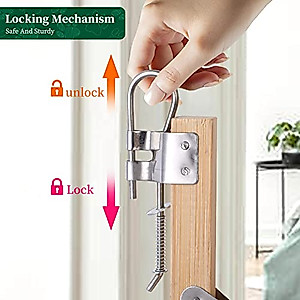 Expandable Accordion Dog Gate, Wooden Accordian Expansion Dog Gate for Doorway Stairs, Retractable Gate Safety Protection for Small Medium Pet Dog, 8" to 42" W, 28.7" H (Upgraded Accordion Dog Gate)