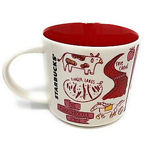Starbucks Been There Series New York Knickerbocker State Ceramic Mug, 14 Oz