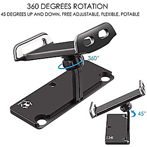 UZOPI Mavic Mini Air Pro Platinum Spark Accessories Tablet Holder – Aluminum Adjustable Remote Controller Bracket Mount Extender with Neck Lanyard Strap for 4-12 Inch Phone Tablets