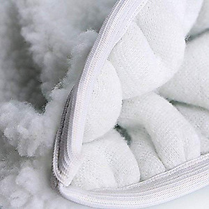 AIVS Wool Buffing Polishing Pads Bonnets Waxer Pads Sanding On Car Buffer Bonnets Polisher,5 Pieces (5"-6")