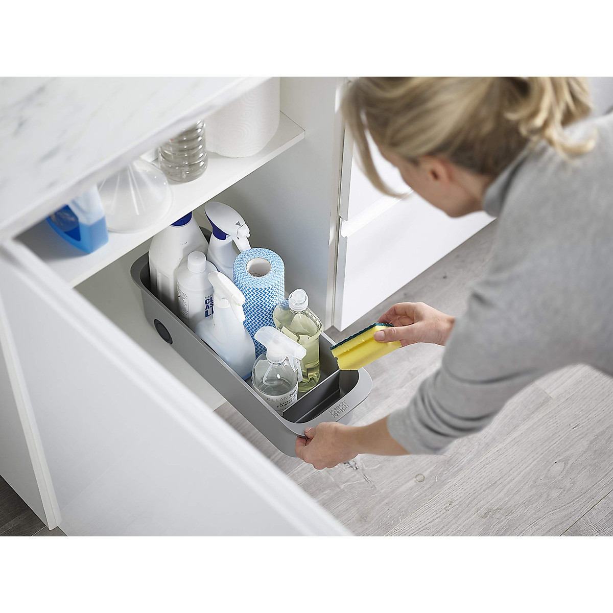 Joseph Joseph CupboardStore Cabinet Organizer, 1 EA, Grey