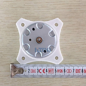 NINILADY 10W Micro Wind Turbine with LED Light 5.5V Small Vertical Wind Generator with 2/3 Blades for New Energy Toy Windmill (2 Blades)