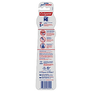 Colgate Kids Toothbrush, Minions, With Extra Soft Bristles and Built In Suction Cup Holder, 4 Pack