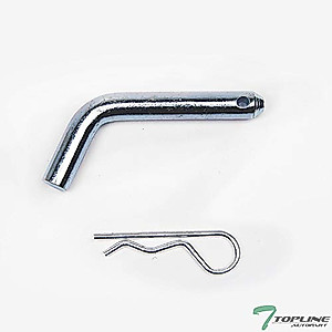 Class 4 IV Black 2" Rear Bumper Trailer Tow Hitch Towing Mount Receiver Tube for 78-97 Ford / 68-93 Dodge / 94-02 Ram Pickup Truck