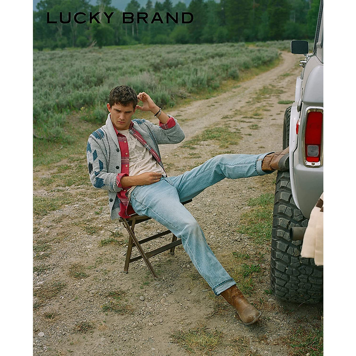 Lucky Brand Mens Sherpa Memory Foam Scuff Slippers, Slip On House Bedroom Slipper, Warm Indoor Slide, Black, Large