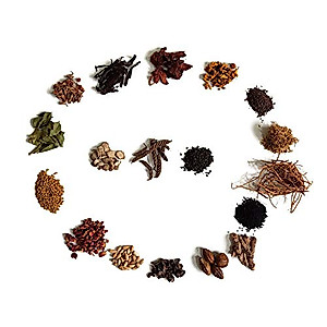 Yogi’s Gift | Ayurvedic Herbal Hair Oil Mix | 75 g x 2 packs | 18 Essential Herbs For Growth | 100% Natural Product Of India