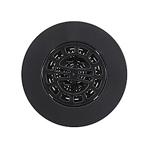 Danco 11086 Shower Drain Cover, 1-Pack, Matte Black