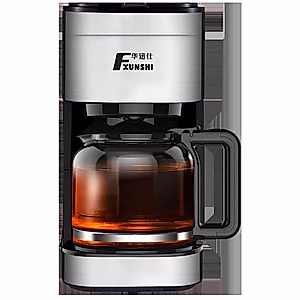 NOALED Coffee Maker Stove Top, Coffee Machine Espresso Coffee American Home Coffee Pot Automatic Tea Machine 1.5L Capacity