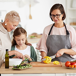 imarku Chef Knife - Pro Kitchen Knife 8 Inch Chef's Knives High Carbon Japanese SUS440A Stainless Steel Sharp Paring Knife with Ergonomic Handle, Red Handle, Christmas Gifts for Women Men