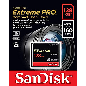 SanDisk 64GB Extreme PRO Compact Flash Memory Card UDMA 7 Speed Up To 160MB/s - SDCFXPS-064G-X46