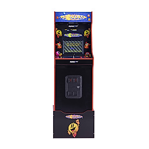 ARCADE1UP Pacmania Bandai Legacy Edition with Riser & Light-up Marquee Arcade Cabinet