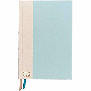 CSB Study Bible For Women, Light Turquoise/Sand Hardcover, Black Letter, Study Notes and Commentary, Articles, Profiles, Word Studies, Charts, Full-Color Maps, Easy-to-Read Bible Serif Type