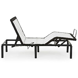zzZenSleep e2 Adjustable Bed Frame with Independent Head and Foot Incline, Fast and Easy No Tools Required Assembly with 10 Year Limited Warranty (Queen)