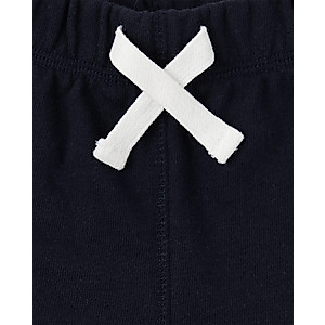 The Children's Place baby boys And Toddler French Terry Shorts, Black/Smoke Gray/New Navy 3 Pack, 4T US