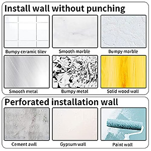 Wixann Clothes Drying Rack Wall Mount, Retractable Clothes Hanger with 18 Movable Hooks, Foldable Clothes Rack for Balcony, Laundry, Bathroom, Patio(White)