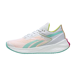 Reebok Women's Floatride Energy Symmetros Running Shoe - Color: White/White/Pixel Mint - Size: 8.5 - Width: Regular