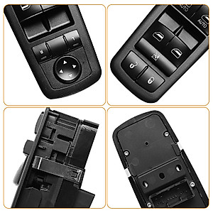 Master Power Window Switch | Replcaement for 2011-2020 Chrysler 300, 2015-2017 Chrysler 200, 2011-2019 Dodge Charger, 2016-2022 Ram 1500 2500 3500 | Replaces# 68139805AB, 56046823AE, 68231805AA