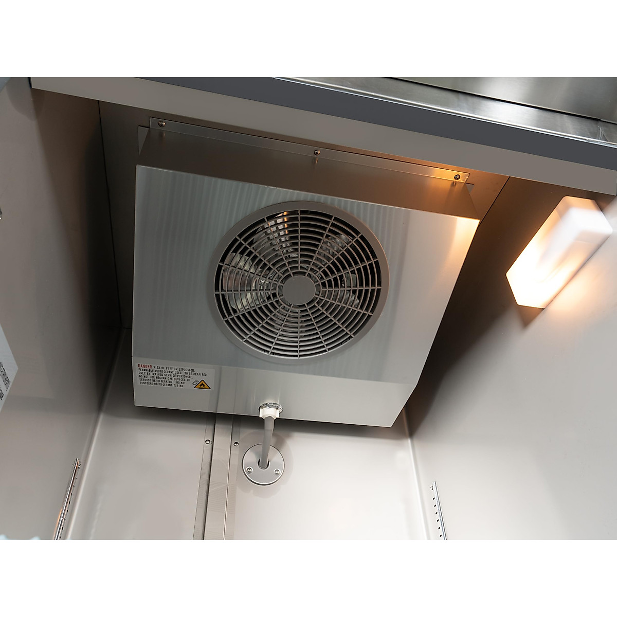 KoolMore RIR-1D-SS 29 in. One Door Commercial Reach-in Refrigerator, 23 cu. ft. ETL Listed in Stainless-Steel