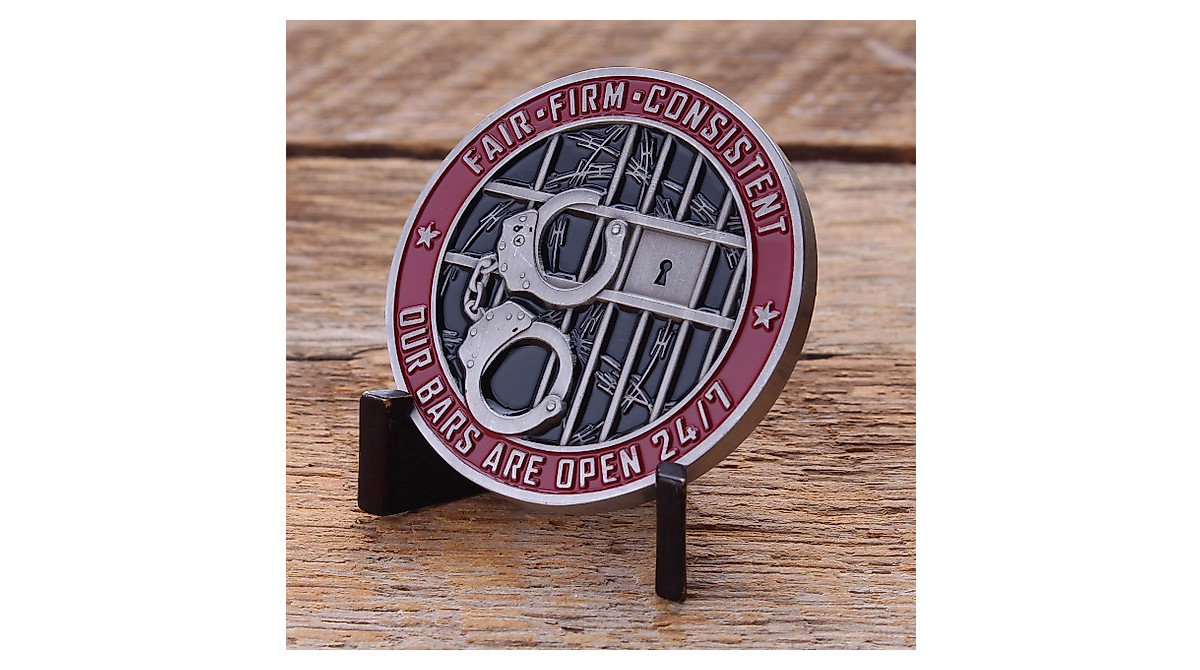 Exclusive U.S. Corrections Officer Challenge Coin