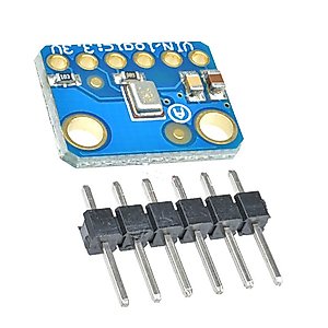 HiLetgo SPH0645 I2S MEMS Microphone Breakout Module SPH0645LM4H Microphone Module 1.6-3.6V for Arduino Raspberry Pi