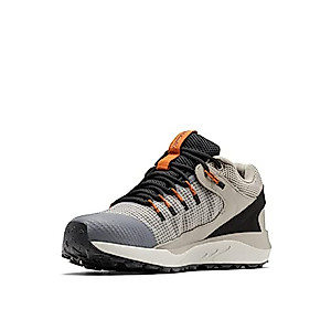 Columbia Men's Trailstorm Waterproof Hiking Shoe, Kettle/Warm Copper, 10 Wide