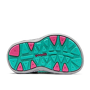 Columbia Youth Unisex Techsun Vent, Graphite/Haute Pink, 4