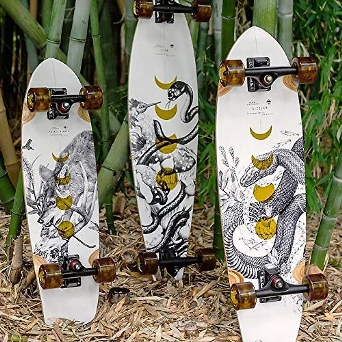 Arbor Pilsner Bamboo Collective Series Cruiser Skateboard Bundled with Swell Skate Tool + Crate White Shark Sticker…