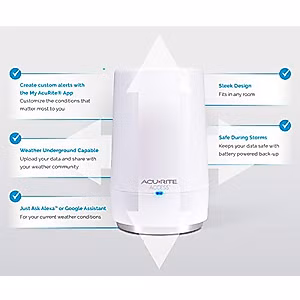 AcuRite 09155M AcuRite Access for Remote Monitoring of AcuRite Weather Stations, Compatible with Amazon Alexa