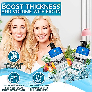 BELLISSO Biotin Shampoo and Conditioner Set and Biotin Hair Mask