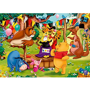 Ravensburger Disney Winnie The Pooh Magic Show - 60 Piece Jigsaw Puzzle for Kids | Unique, Perfectly Fitting Pieces | Durable, Colorful, Glare-Free | Ideal for Ages 4-8 | FSC-Certified Materials