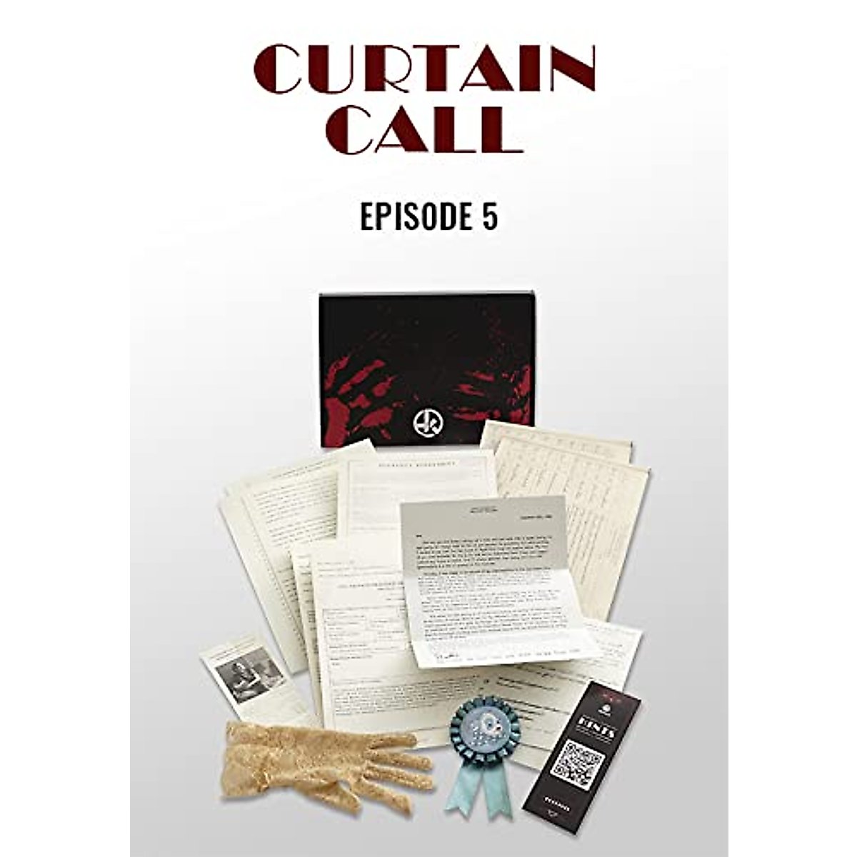Hunt A Killer: Curtain Call - Complete Box Set, Murder Mystery Game, Take on the Unsolved Case as an Independent Challenge, for Date Night or with Family & Friends as Detectives for Game Night