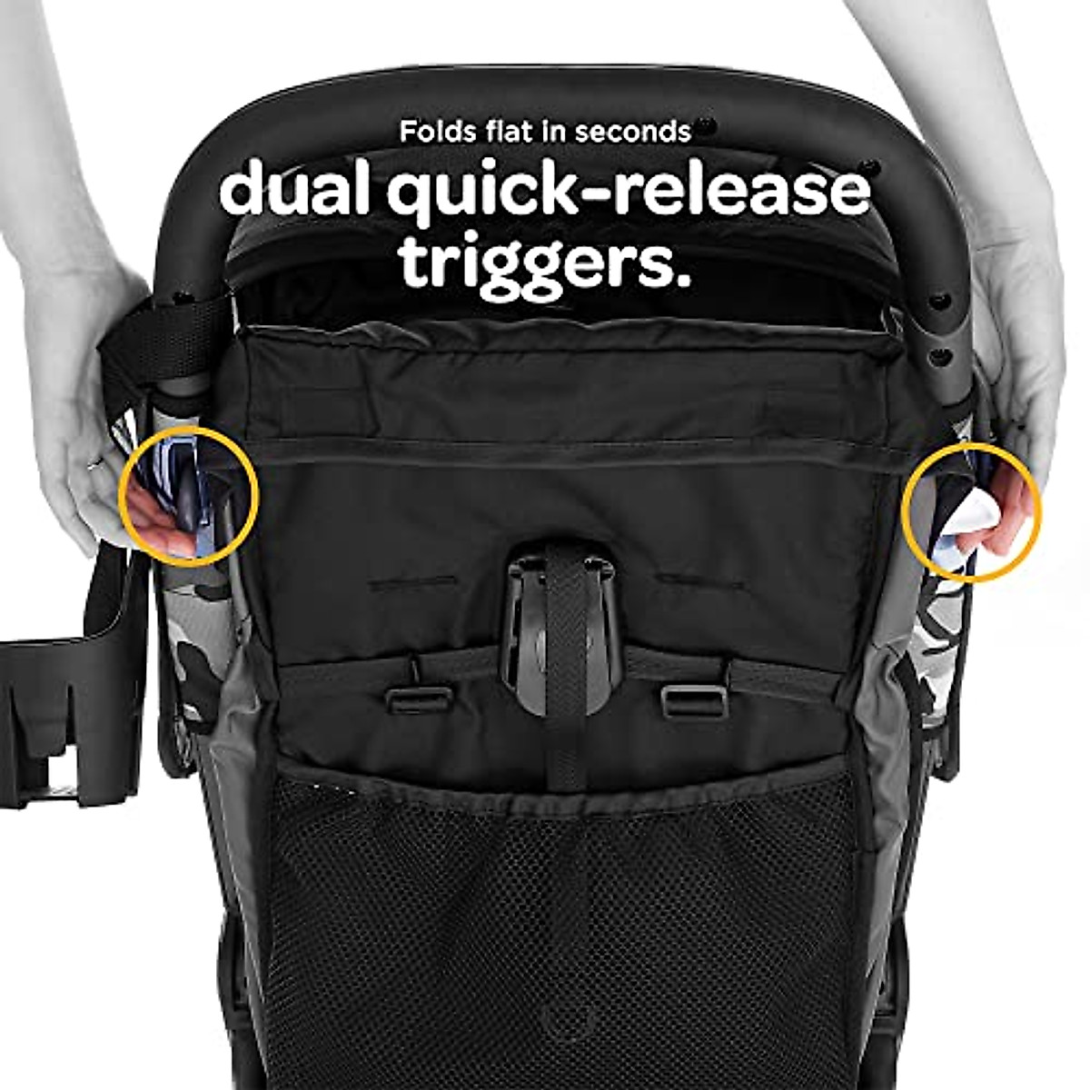 Larktale chit Chat Plus | Lightweight Full-Featured Stroller for Newborns and Toddlers | Compact Folding Stroller for Travel Featuring Eco-Friendly Materials and One-Handed Steering, Nightcliff Stone