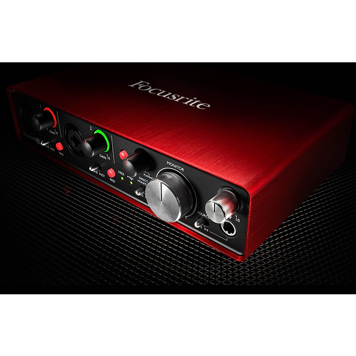 Focusrite Scarlett 2i4 (2nd Gen) USB Audio Interface with Pro Tools | First