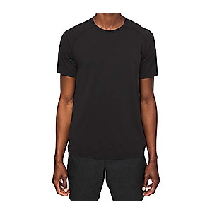 Lululemon Athletica Lululemon Mens Metal Vent Tech Short Sleeve Shirt (Black, M) Medium