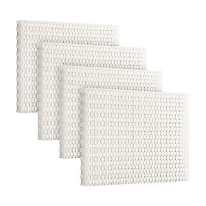 Fil-fresh MD1-0034 Replacement Humidifier Wick, Replacement Filter Compatible with Vornado Evaporative Humidifier Evap40, Evap2, EV100, EV200, EVDC300, EVDC500, High Moisture Output, 4-Pack
