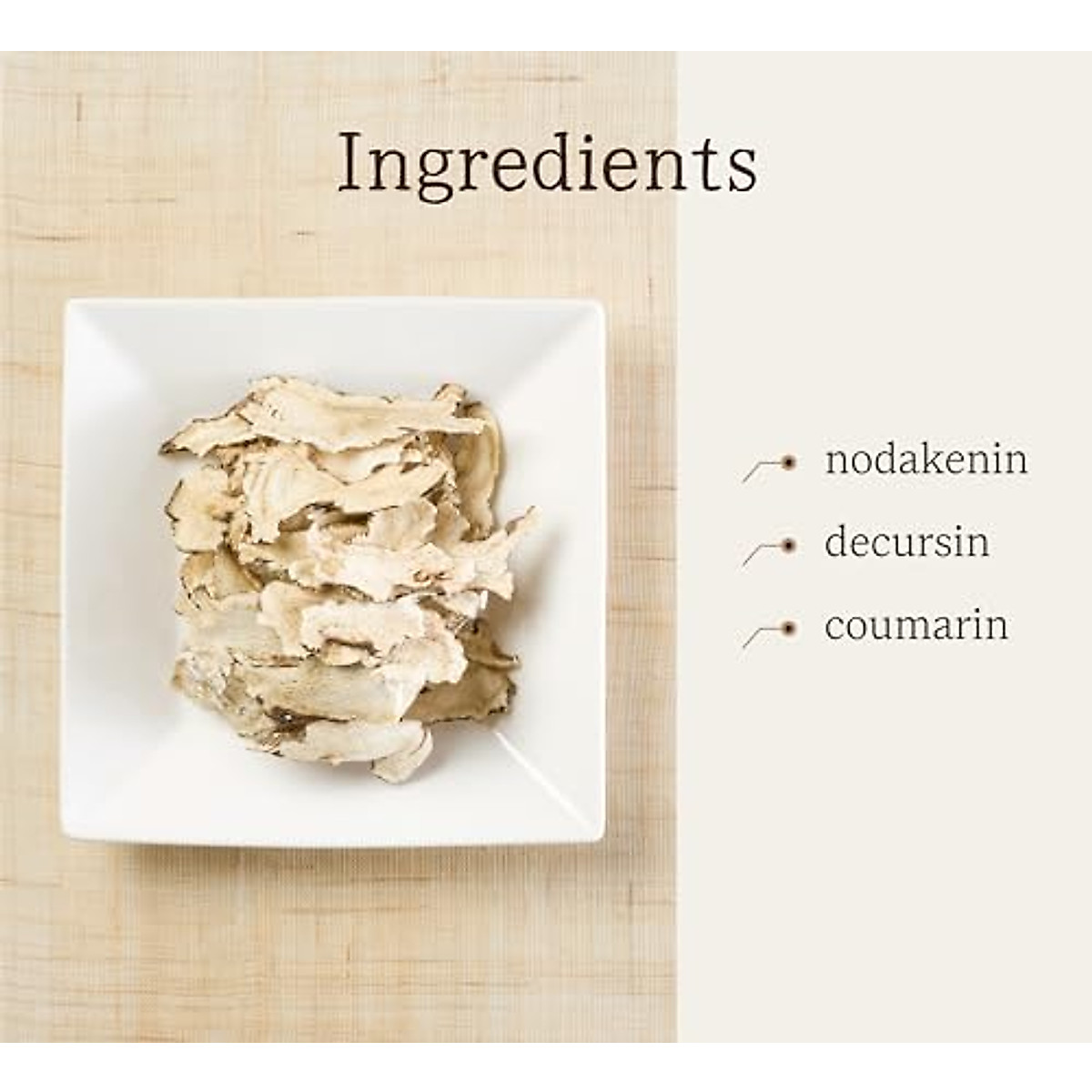 Adderenity Dried Angelica Root 2oz (57g) Dong Quai Dried Cut Root Good Flavor Tea 100% Natural Angelica Sinensis Herbal Tea 當歸 당귀