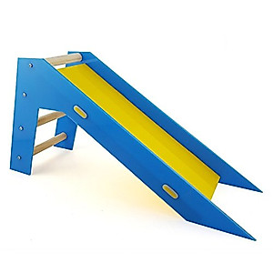 Hypeety Parrot Toy Bird Intelligence Skill Training Slide and Crawling Ladder Parrot Educational Toys Parakeet Funny Perch Toy