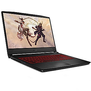 MSI Katana GF66 15.6" 144Hz 3ms FHD Gaming Laptop: Intel Core i5-11400H RTX3050 8GB 512GBNVMe SSD Win10 - Black