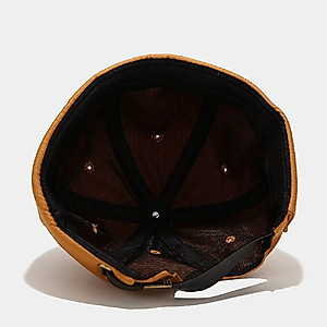 Cotton Brimless Cap Retro Docker Caps Beanie Skull Cap Adjustable Brimless Hip hop Hats 4 Pcs