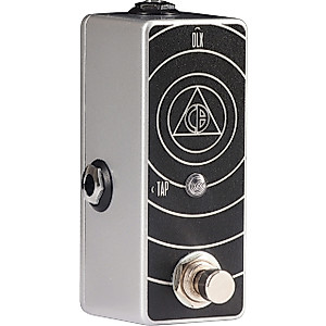 Catalinbread CB Dual Tap Tempo Pedal with TRS Cable, Black and Silver (CAT CBTAP)