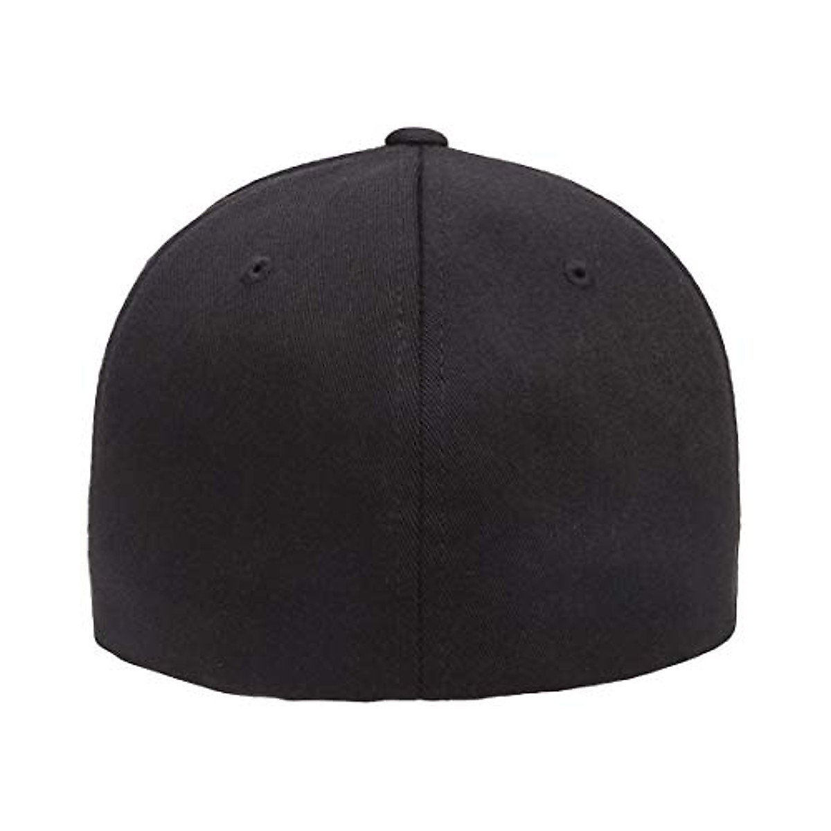 Flexfit 6277 Wooly Combed Twill Cap … Black