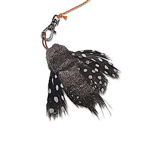 Van Ness Pets Interactive Moth Teaser Wand Toy for Cats Small