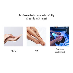 Millennium Tanning Solid Black Coconut Vibes - Indoor & Outdoor Tanning Lotion (13.5 Ounces)