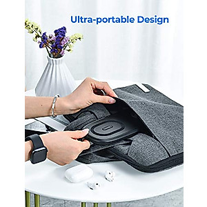 GINRGERS Wireless Charger,2 in 1 Charging Dock with iWatch Stand,iPhone Charger Compatible iphone13/12/11/X/XS Pro Max/ 8, 7/6/SE/5/4/3/2, Galaxy S21/S20/S10/S9/S8, Google, etc, Black