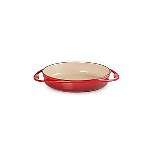 Le Creuset Enameled Cast Iron Tatin Dish, 2 Quart, Cerise
