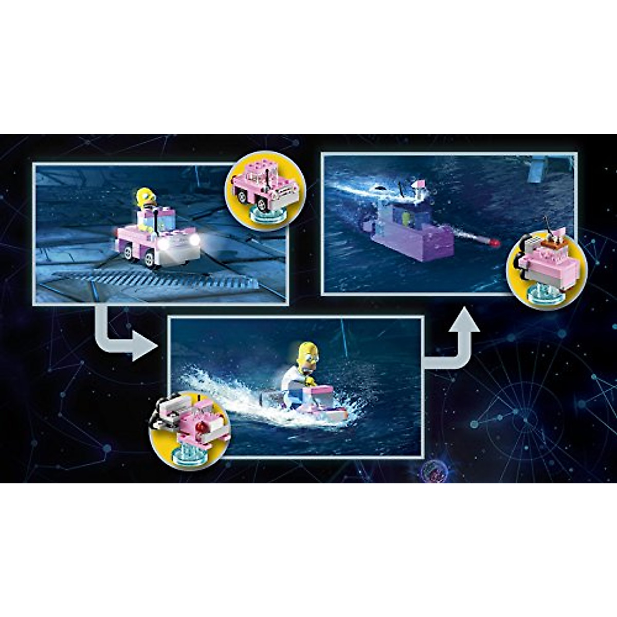 LEGO Dimensions - The Simpsons - Level Pack