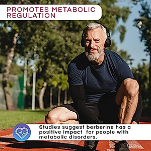 Dr. Emil Berberine 500mg Capsules - Berberine Supplement with Cinnamon MTC Oil Silymarin