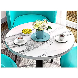 Office Conference Table, Office Business Hotel Reception Dining Table Set, Office Table and Chair Set Home Dining Room Living Room Balcony Sales Department Reception Area Negotiation Table (Color : Li