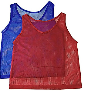 Adorox Adult - Teens Scrimmage Practice Jerseys Team Pinnies Sports Vest Soccer, Football, Basketball, Volleyball